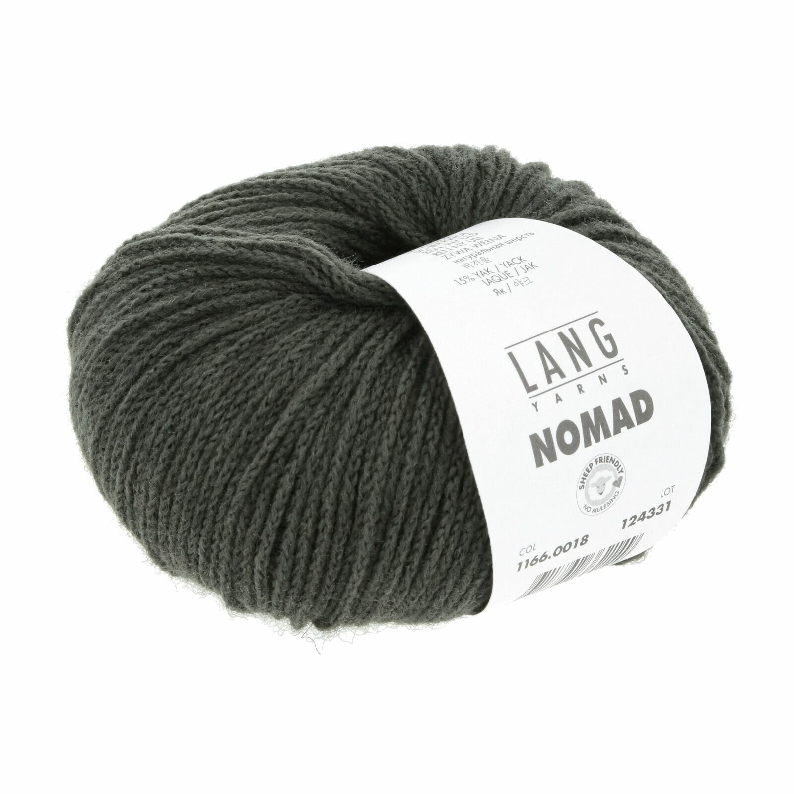 Пряжа для вязания Lang Yarns Nomad (1166.0018) 1 моток 25 г/125 м