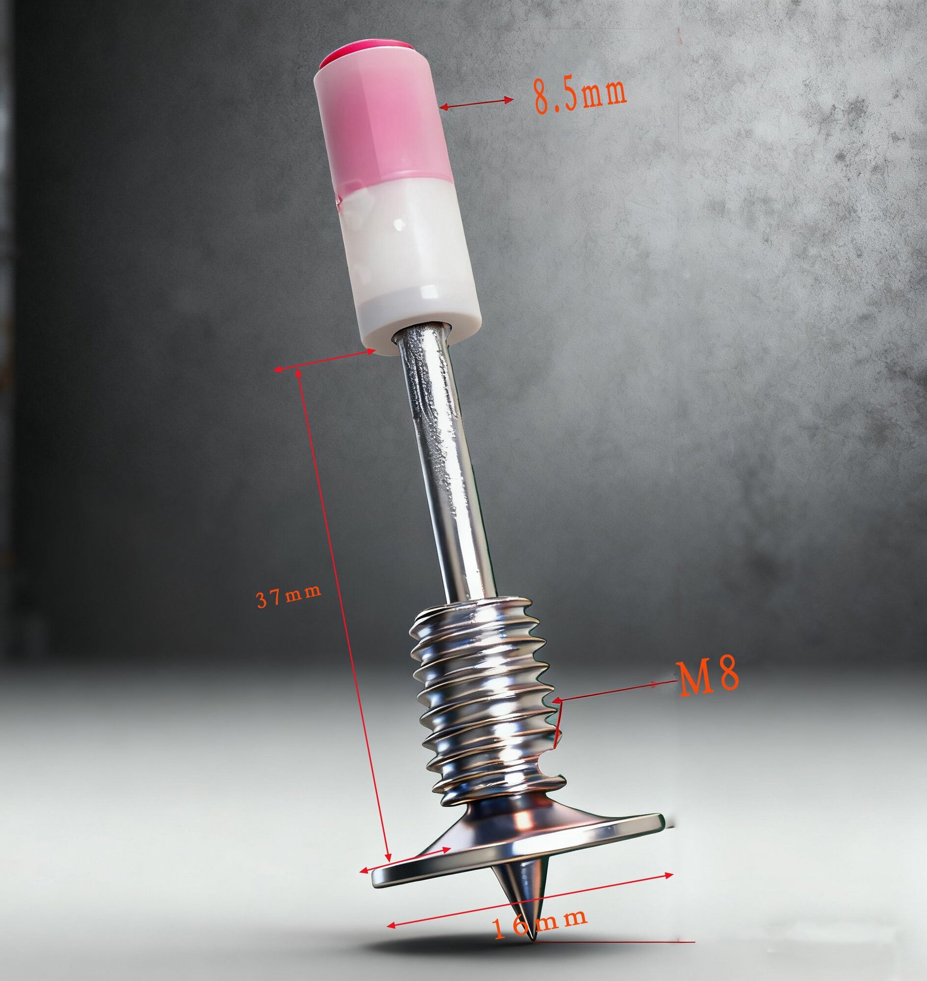 Гвозди с резьбой для потолочного/настенного монтажа/M8/8,5 мм (100 шт.)