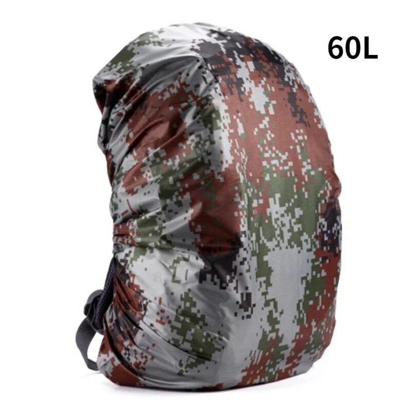Наружная сумка 35L-80L, водонепроницаемая, с дождевиком и чехлом