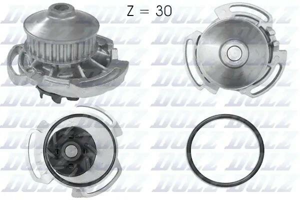 Помпа водяная DOLZ A164 VW Golf 2, 3, Vento, Polo 1.0-1.6 83-99