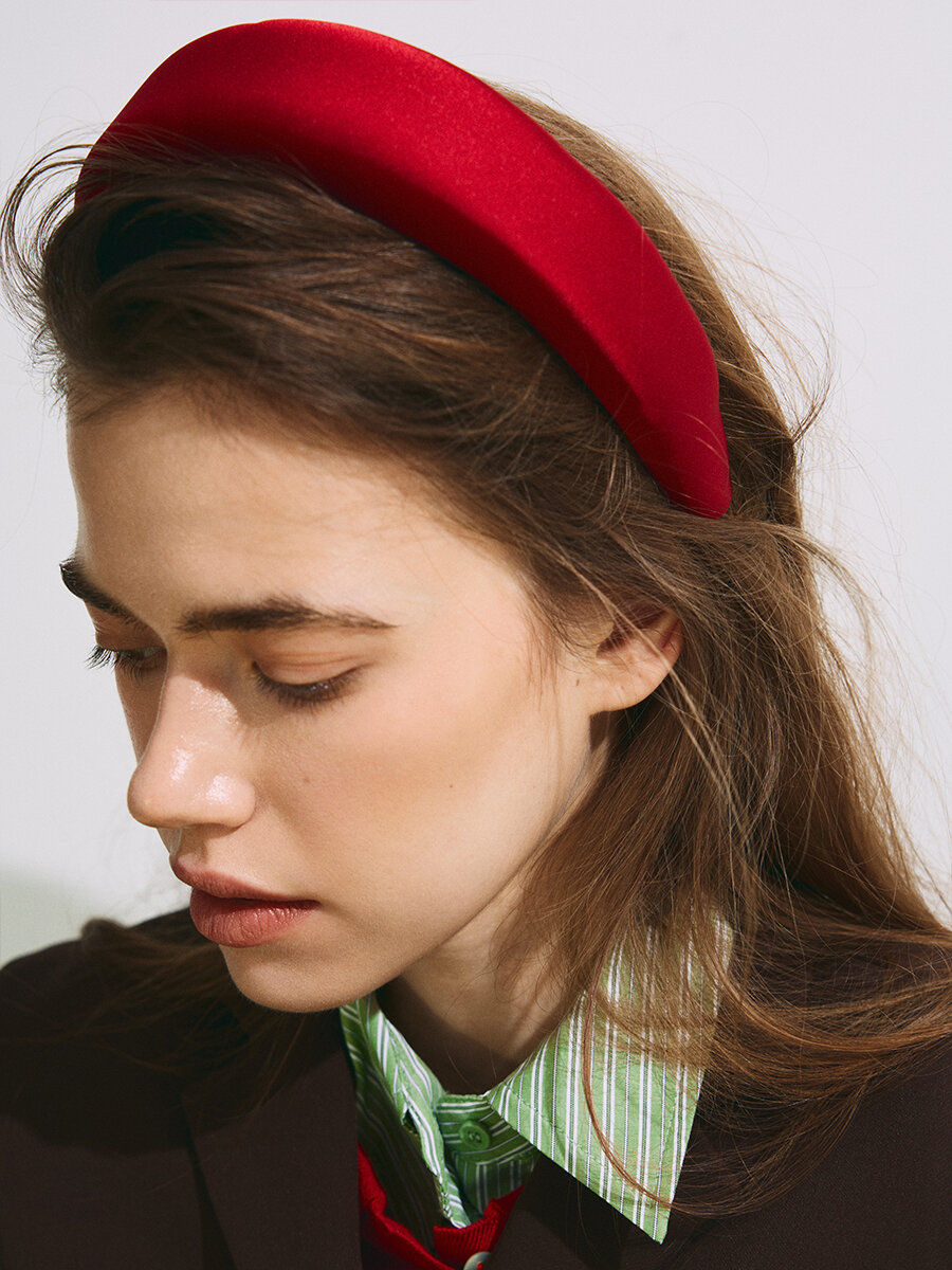 Ободок широкий бархатный Befree Широкий женский ободок для волос