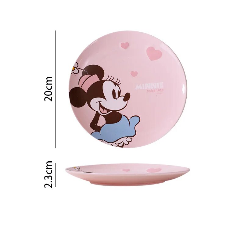 Керамическая тарелка Disney 8 дюймов Minnie
