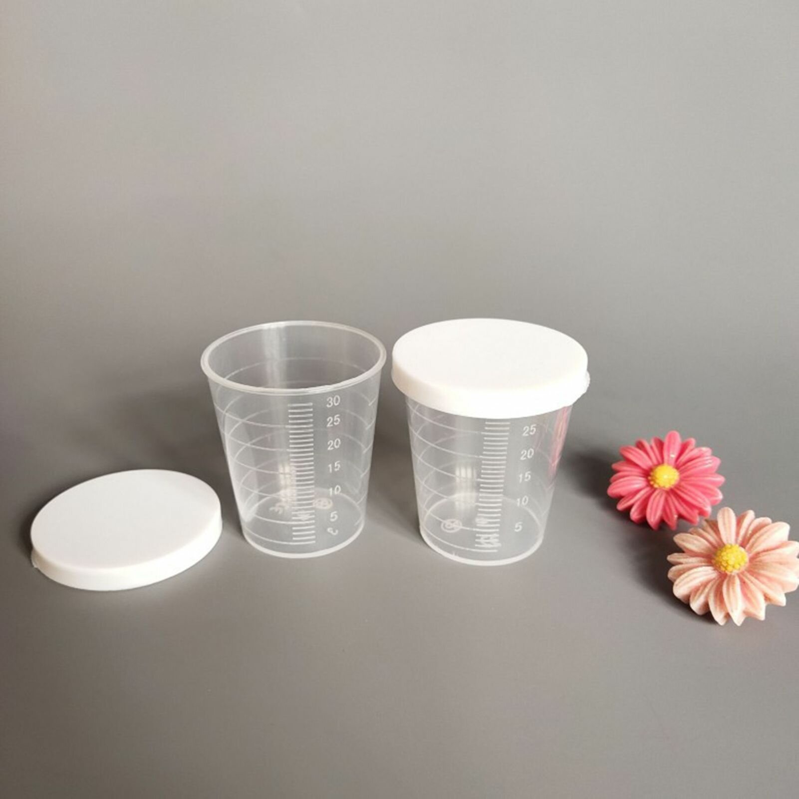 Мерный стаканчик 30 мл, творчества, садоводства и химии. С нестираемой шкалой, изготовленной из пищевого пластика PP
