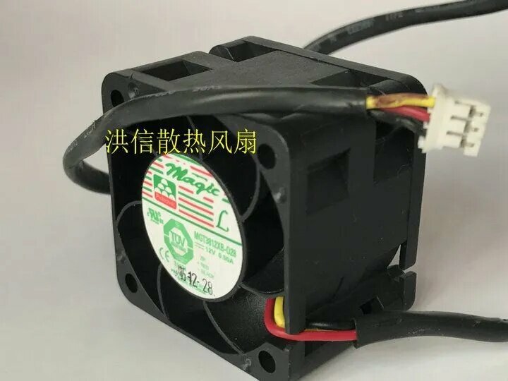 Вентилятор Охлаждения MAGIC3828 MGT3812XB-O28 DC12V 0.50A 3.8CM 38x38x28mm