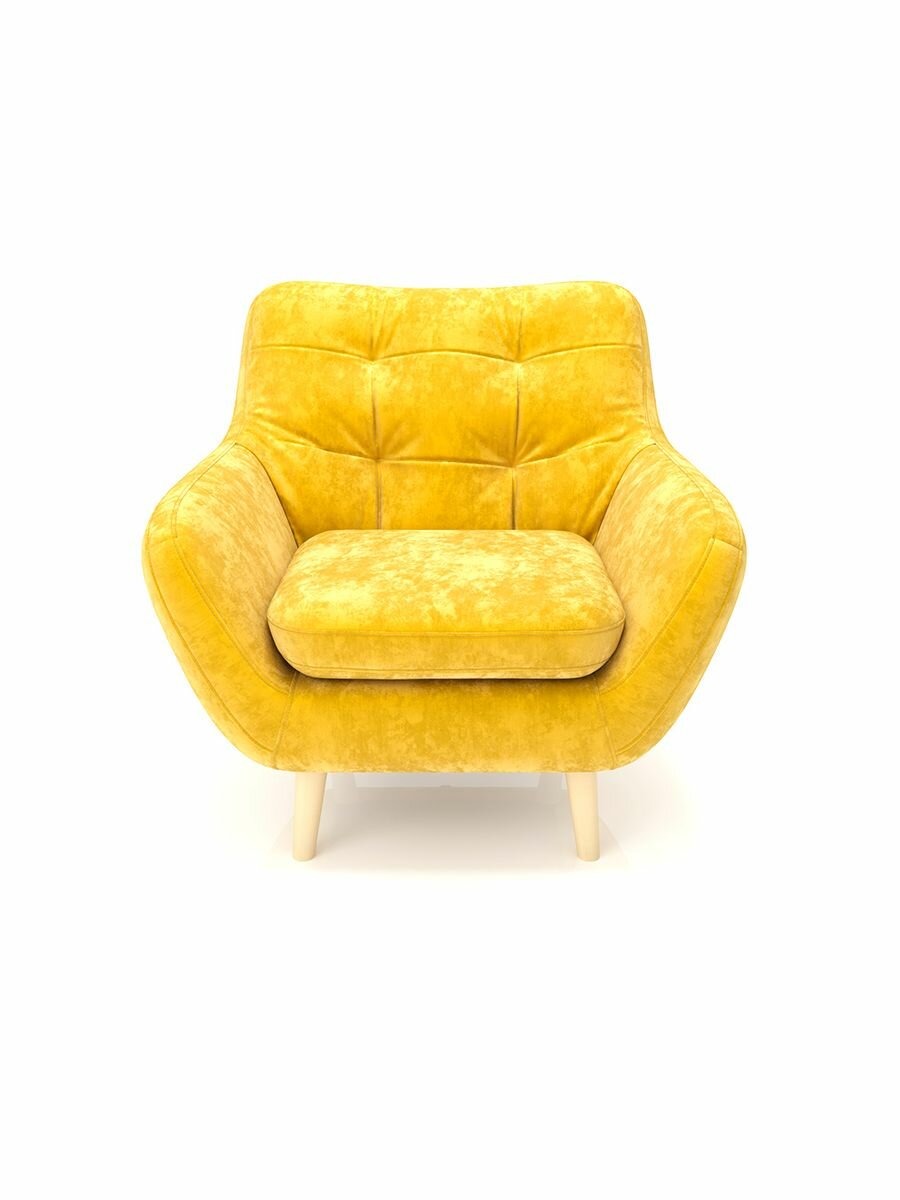 Кресло Монро, плотный ППУ, высокие ножки