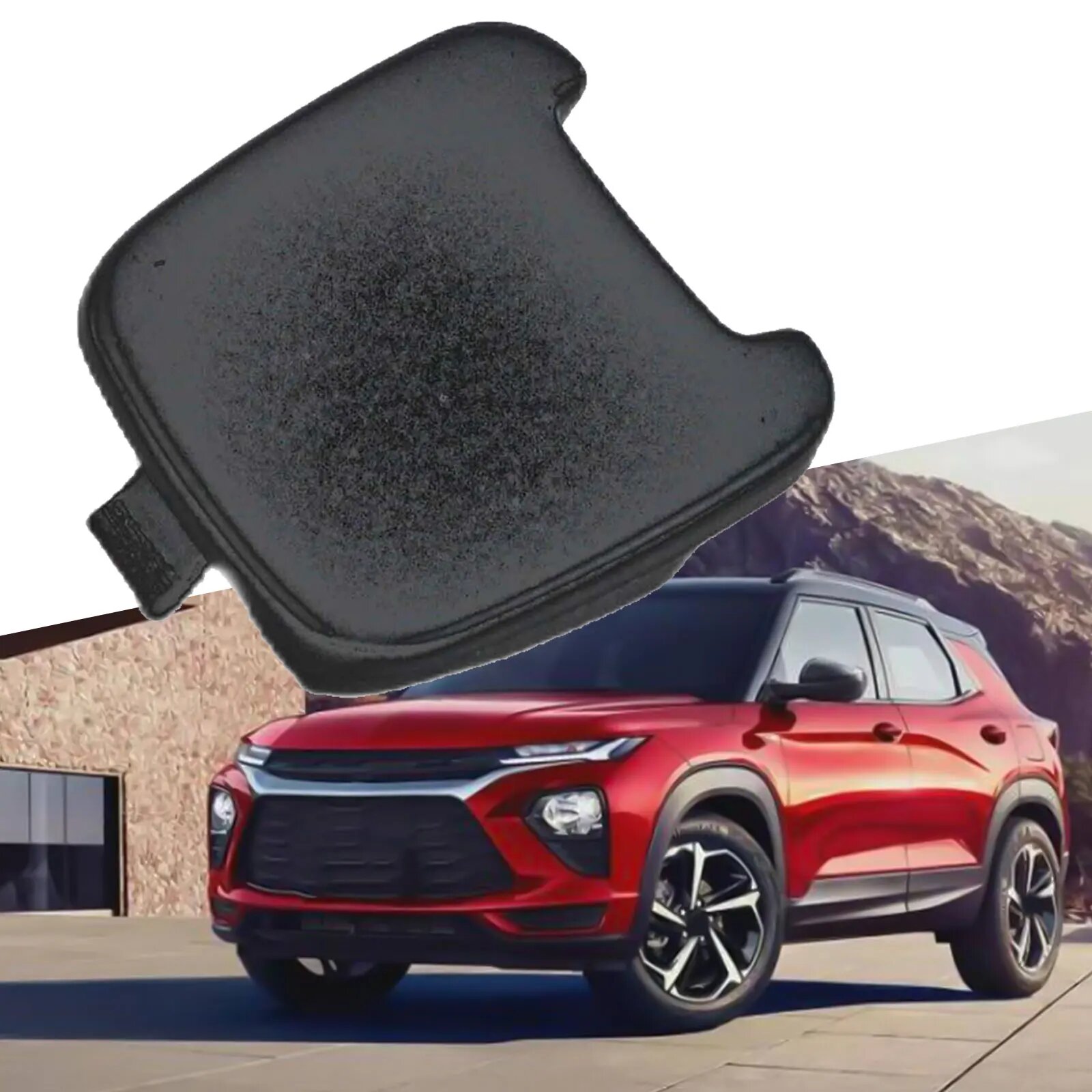 Матовая черная накладка на рычаг переключения передач для Chevrolet TRAX 42559686, крышка панели дисплея, маленькая накладка на консоль