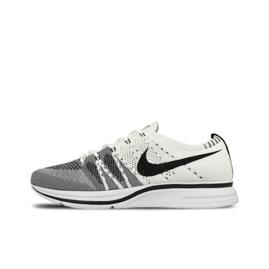 Кроссовки NIKE Flyknit Trainer, размер EU 46 стопа (30CM), белый, — фото 1