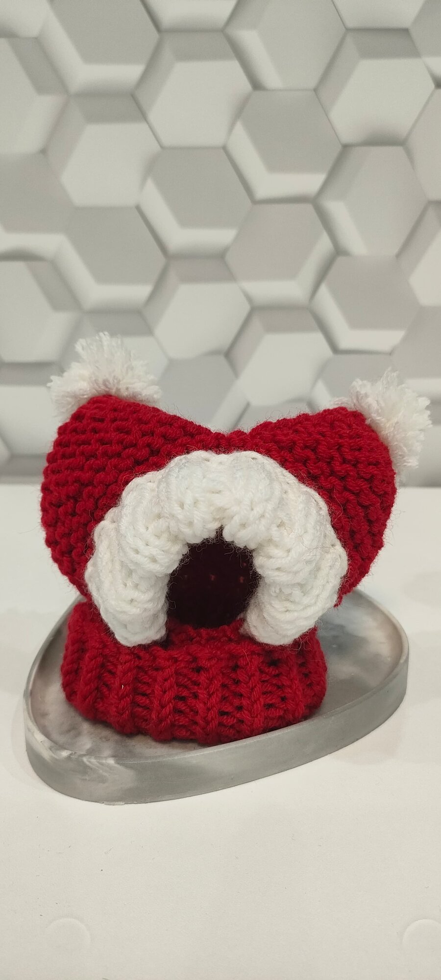 Шапка вязаная для мелких пород