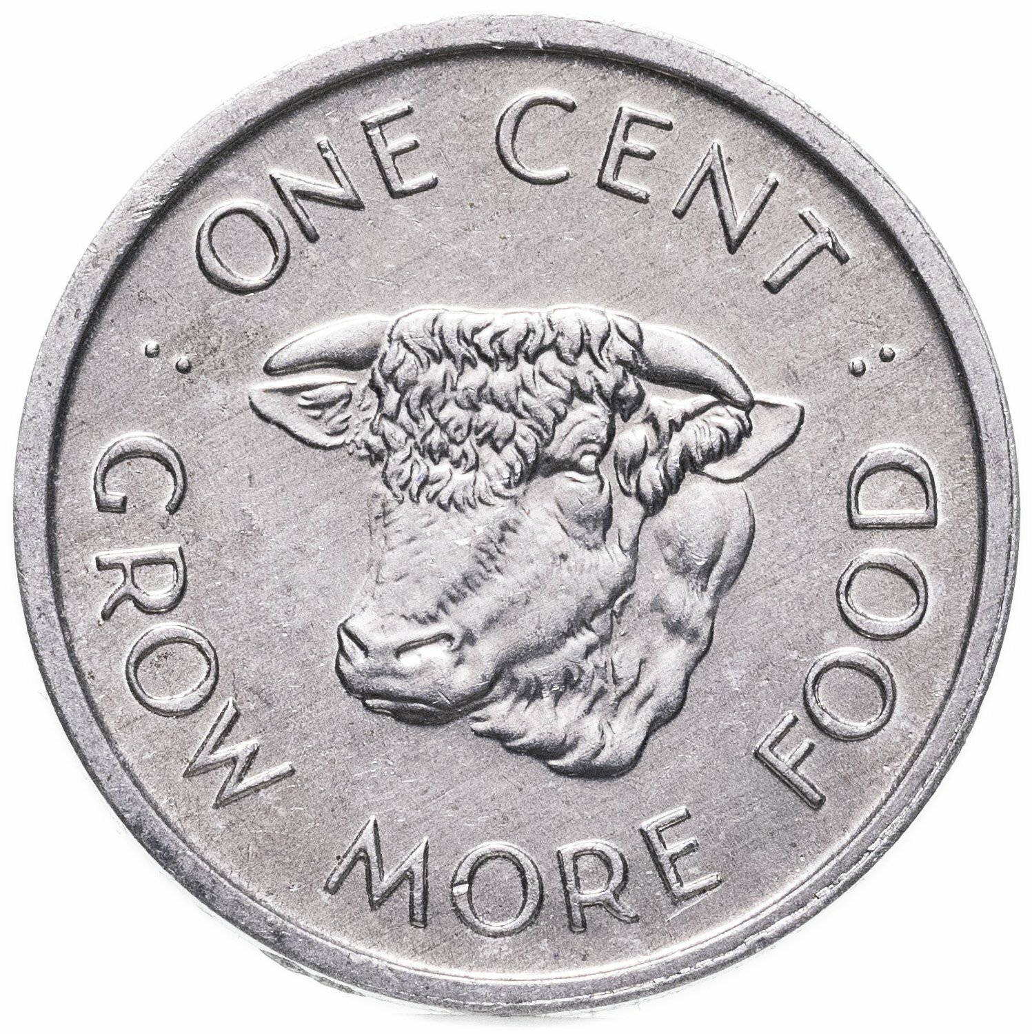 Сейшельские острова 1 цент 1972, Алюминий, в сохранности UNC