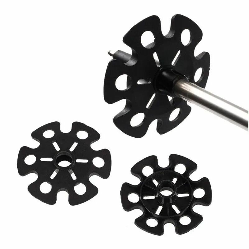 Лыжные палки для активного отдыха, походные палки, набор аксессуаров для поддержки дна: черный