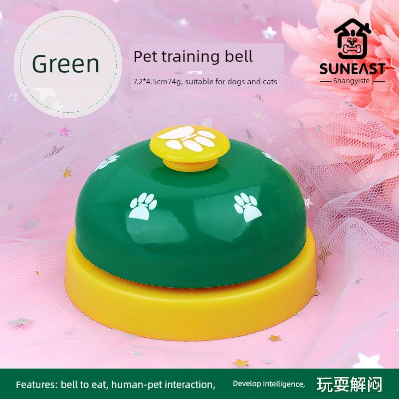 Тренажер для кошек и собак, колокольчик со следами домашних животных, плюшевый колокольчик для собак, интеллектуальная
