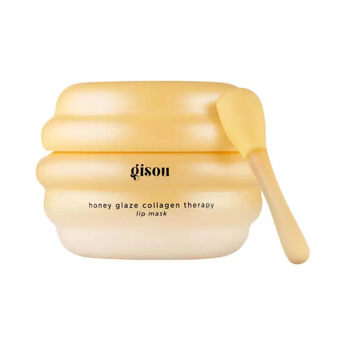 Маска для губ Gisou Honey Glaze Collagen Therapy, коллагеновая терапия