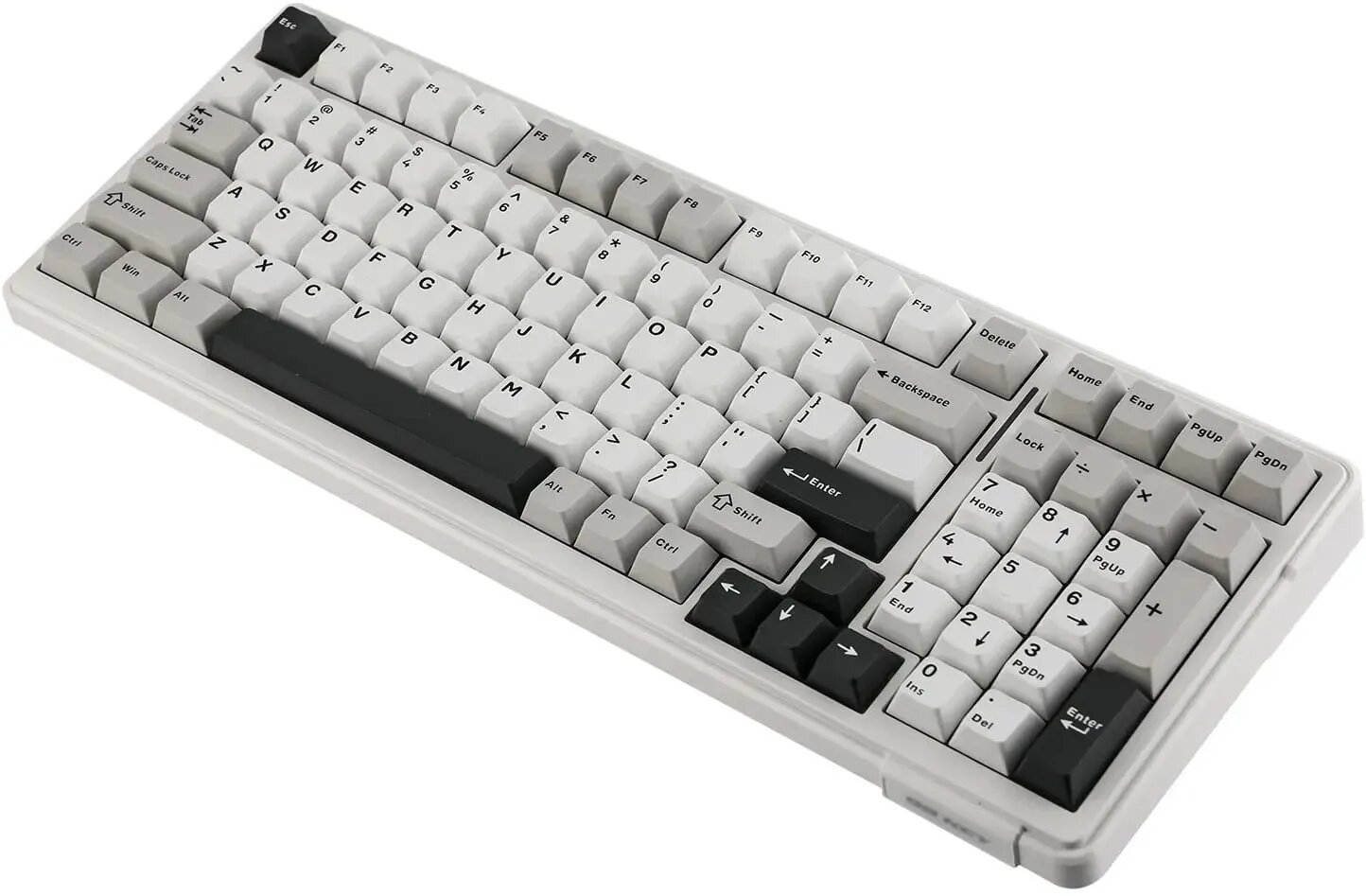 Клавиатура игровая AULA F99 Gray-White-Dark Gray Reaper Switches