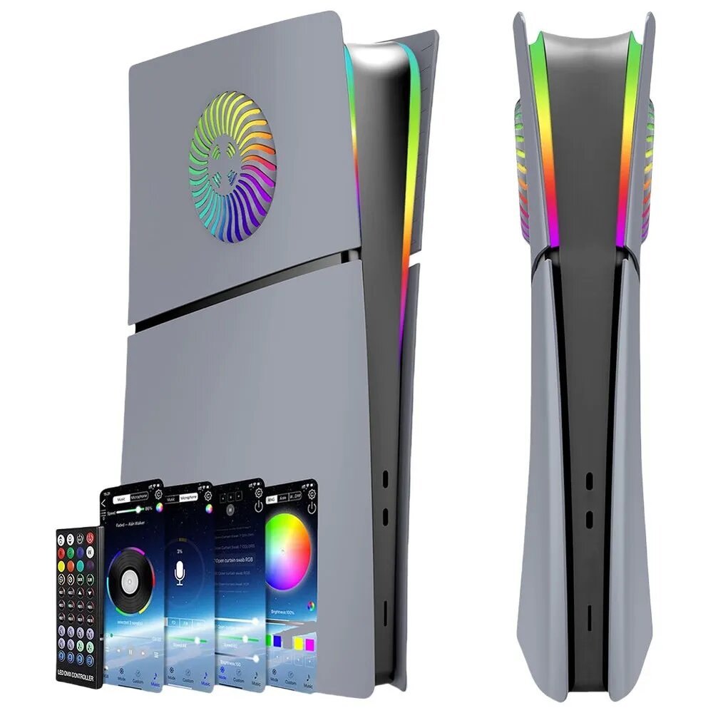 Сменная боковая панель лицевой панели для консоли PS5 Slim Disc/Digital Edition