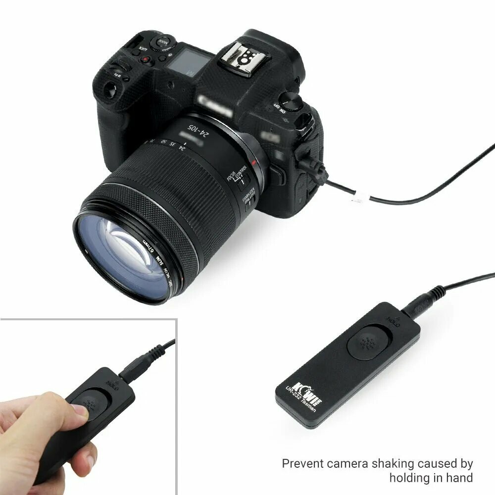 JJC проводной пульт спуска затвора Canon, замена RS-60E3, UR-232C