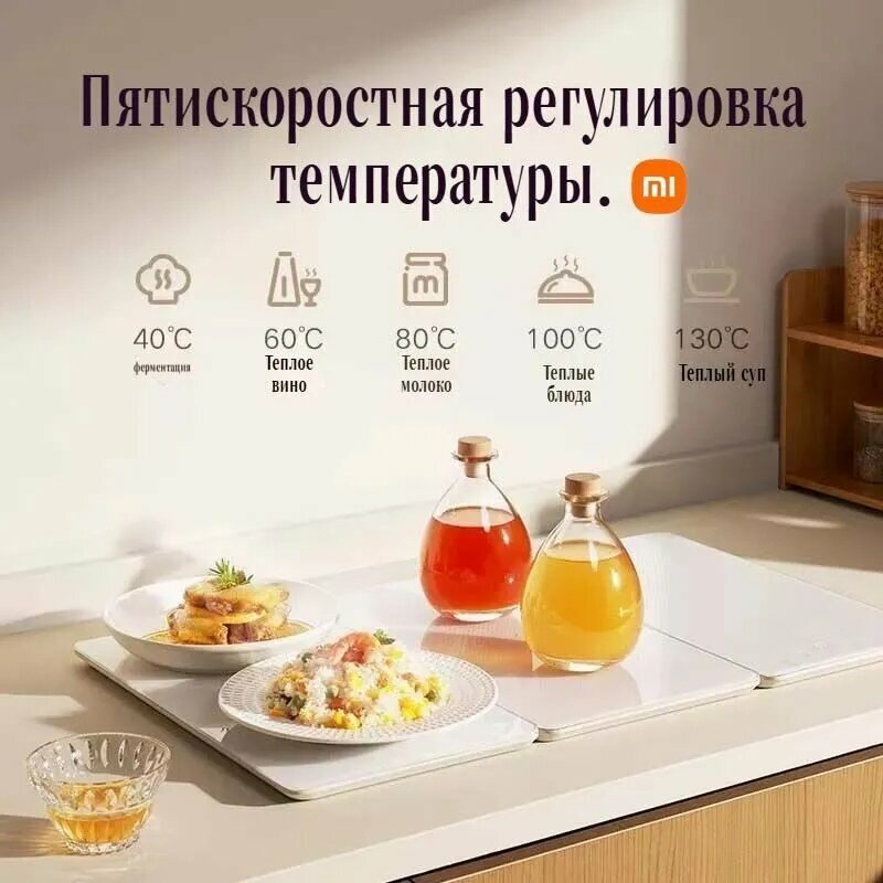 Складная подогреваемая доска для еды Xiaomi
