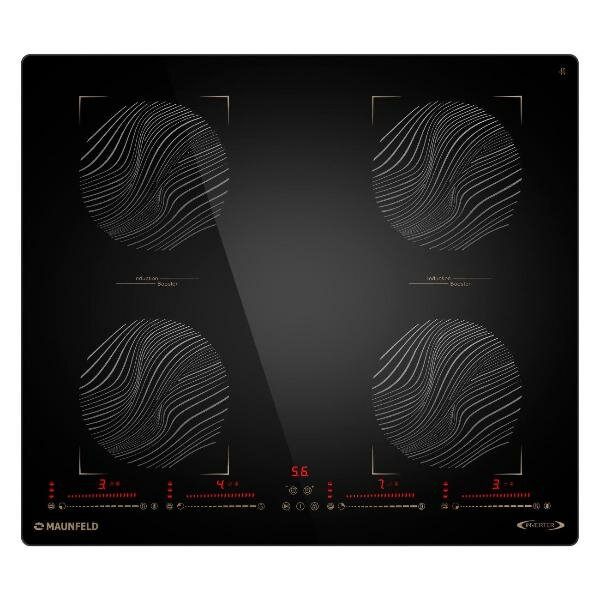Встраиваемая индукционная панель независимая Maunfeld CVI594SB2BKF Inverter