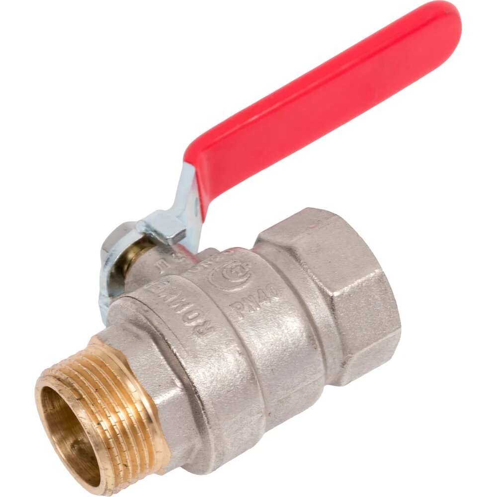 Кран шаровой ROMMER, ВР/НР, ручка рычаг, 3/4 дюйма RBV-0002-2210320 RG00938RJN8A0B