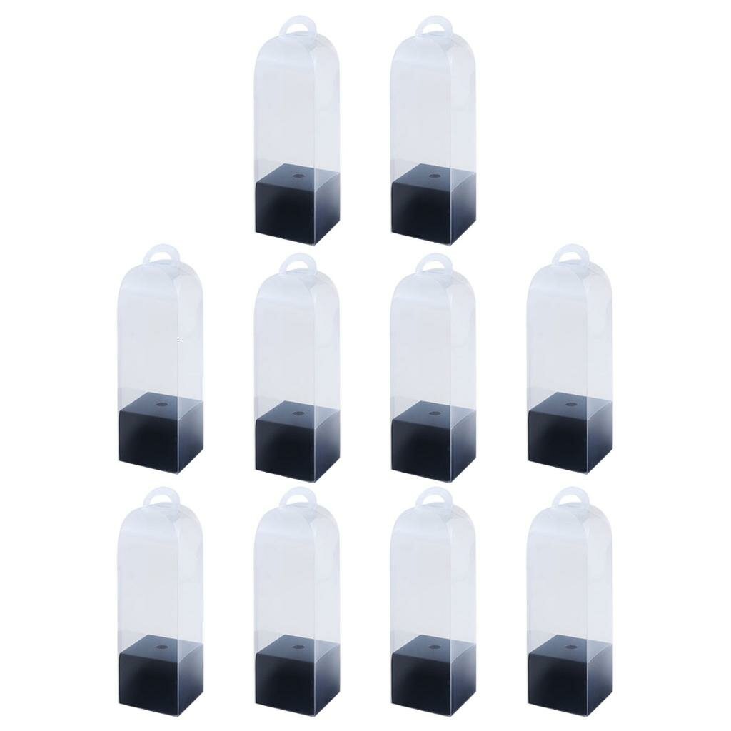 Прозрачные пакеты для букетов, Черный