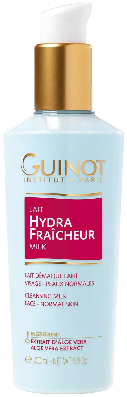 Lait Hydra Fraicheur, 200 ml – Освежающее очищающее молочко / все типы кожи