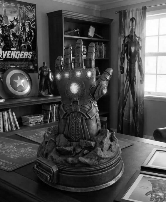 Перчатка бесконечности 3D фигурка Marvel