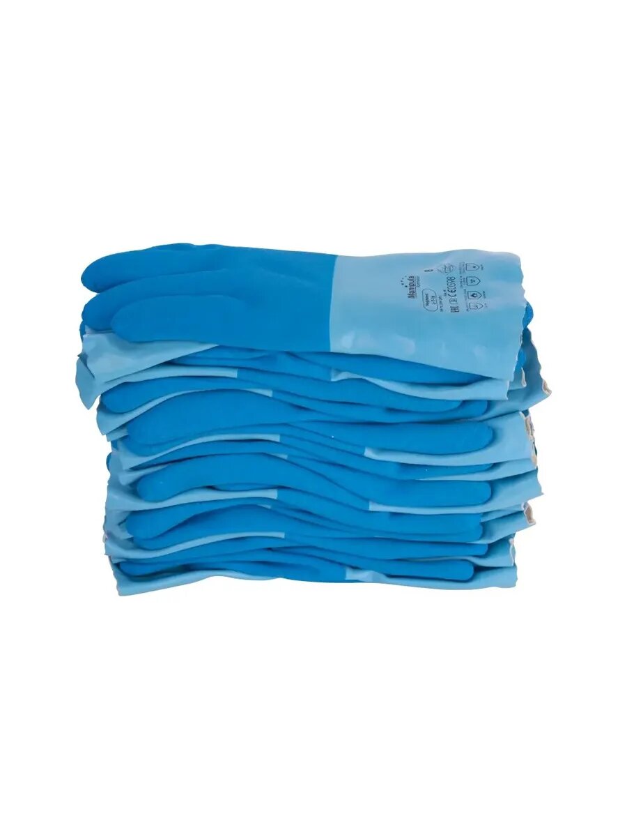 Латексные перчатки с двойным покрытием и сцеплением