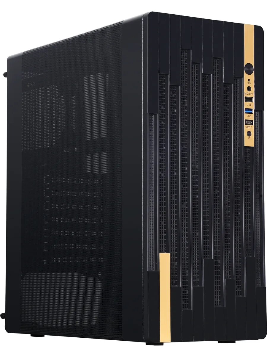 Корпус для ПК Accord ACC-188R2 без БП ATX 6x120mm Midi-Tower
