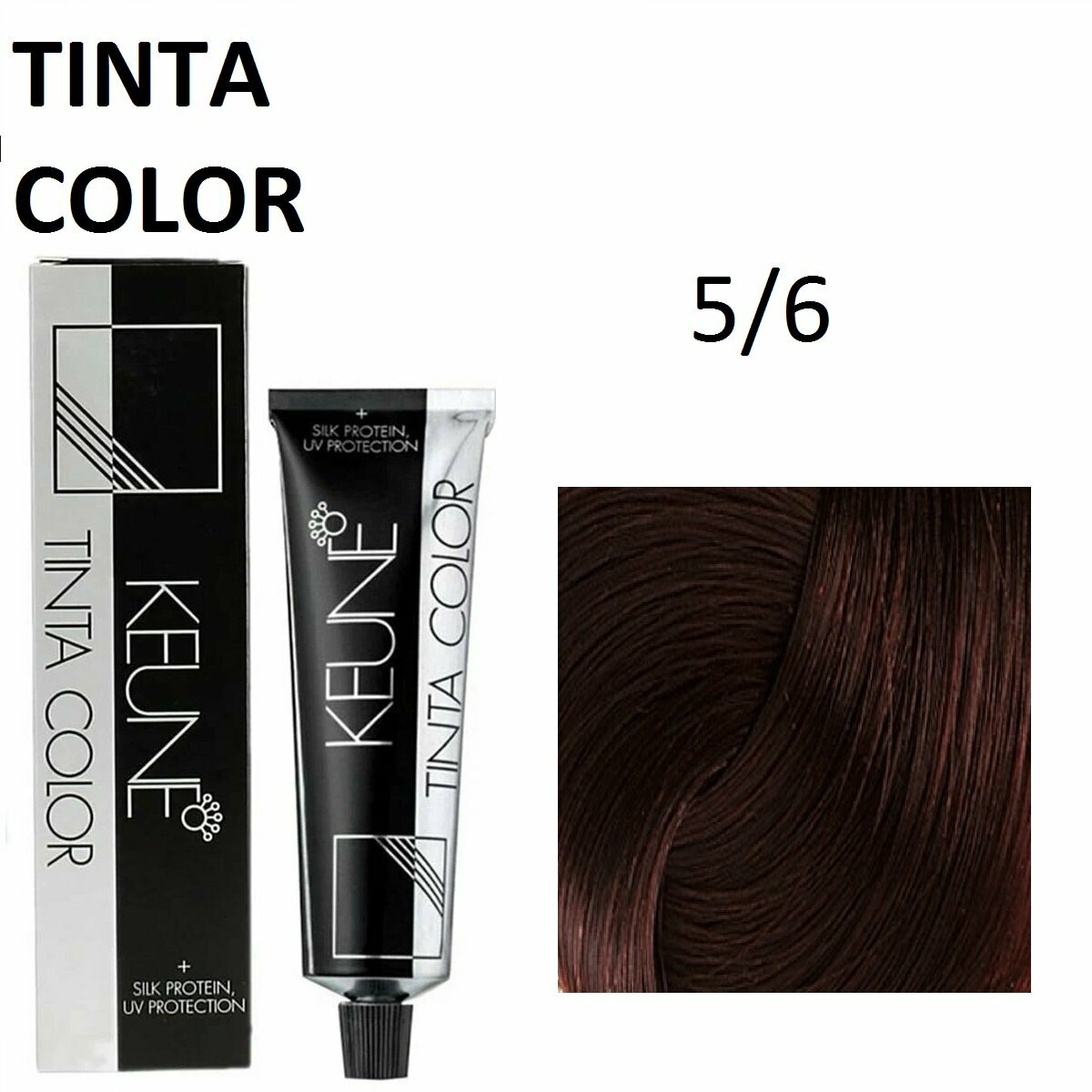 Keune Tinta Color 6 стойкая краска для волос, Темный Блондин, 60 мл