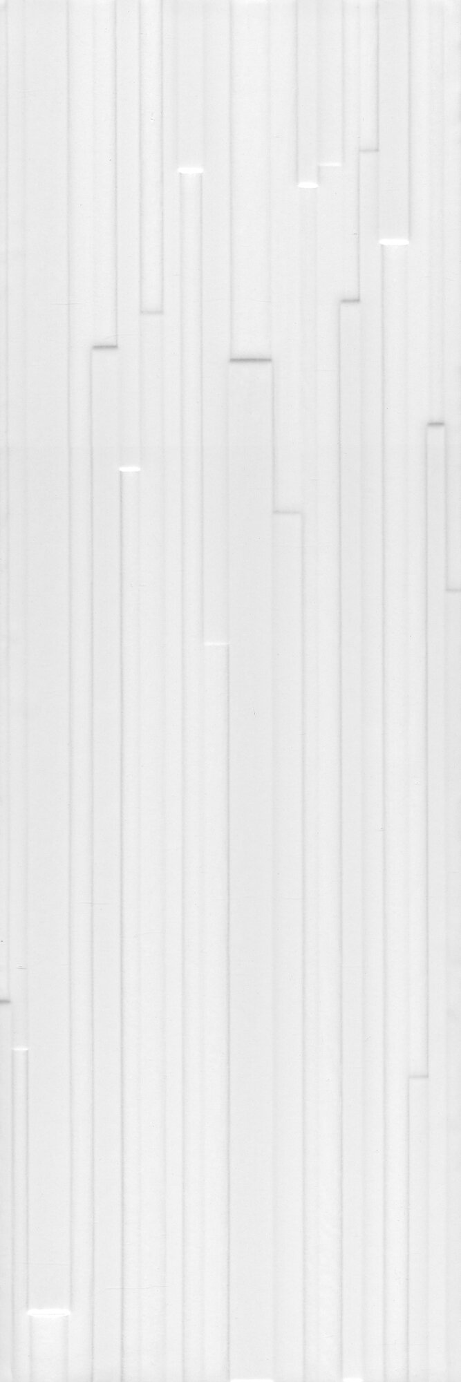 KERAMA MARAZZI Плитка Бьянка белый полоски мат 60x20 9 мм арт. 60174 (цена за 1.2 м2)