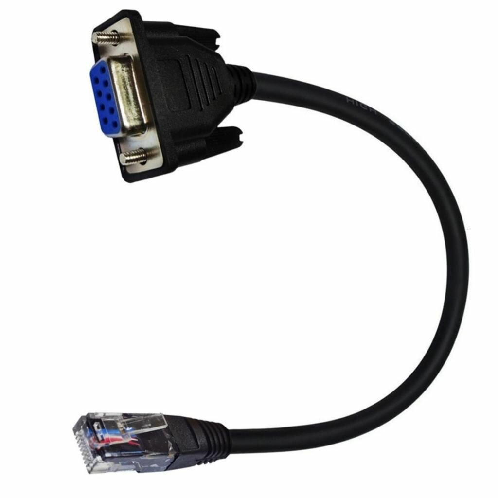 Адаптер RS232 на RJ45, кабель для настройки сетевых устройств 30 см, 1pc