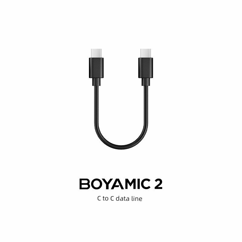 Беспроводной микрофон BOYALINK 3/BOYAMIC 2: передатчик, приемник, адаптер, кабель, аксессуары Кабель для передачи