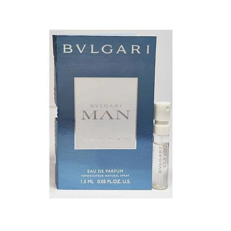 Парфюмерная вода Bvlgari Bvlgari Man Glacial Essence миниатюра 1.5 мл / Пробник духов Булгари Мэн Глесиал Эссенс