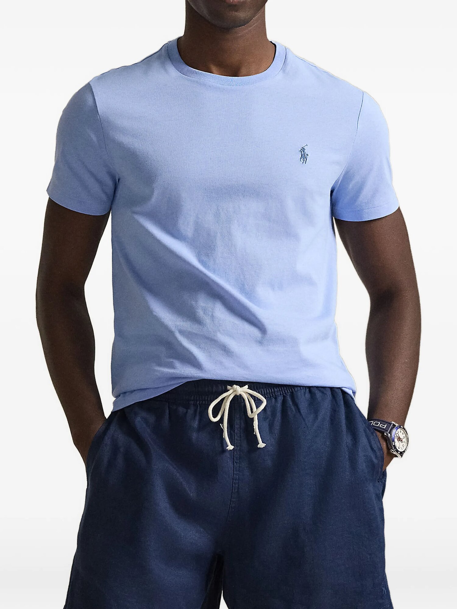 Футболка Polo Ralph Lauren, размер XL, cиний — фото 1