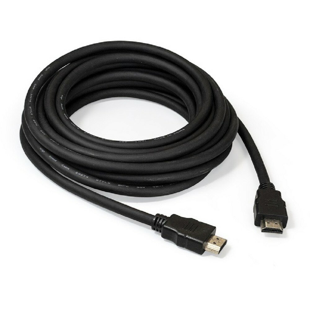EXEGATE кабели EX287732RUS Кабель HDMI EX-CC-HDMI2-5.0 19M 19M, v2.0, 5м, 4K UHD, Ethernet, позолоченные контакты