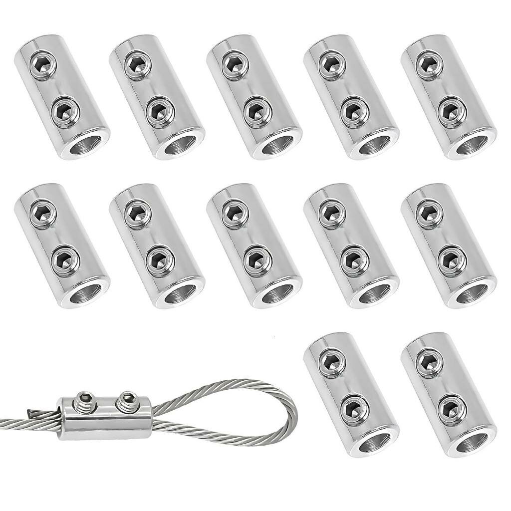 Зажимы для стального троса, 12 шт.