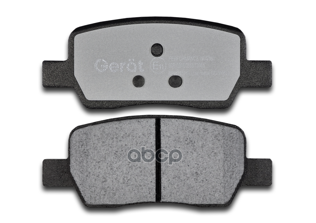 Тормозные колодки Gerat BPR145PG (задние) Low-metallic Gerat арт. BPR145PG