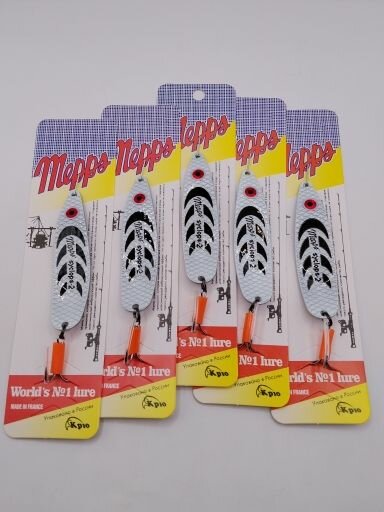 Набор блесен Mepps Syclops, 5 штук 17г, 75мм