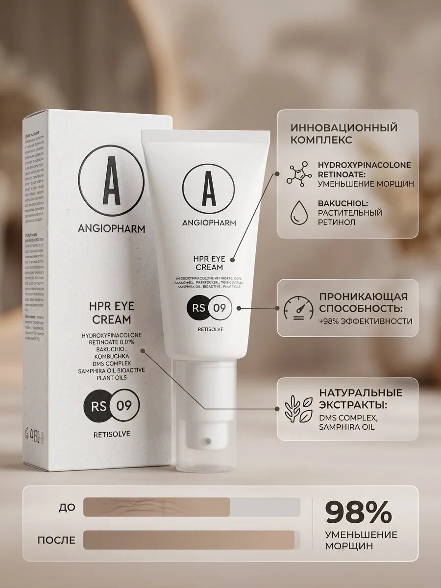 Крем для кожи вокруг глаз с HPR 30 мл