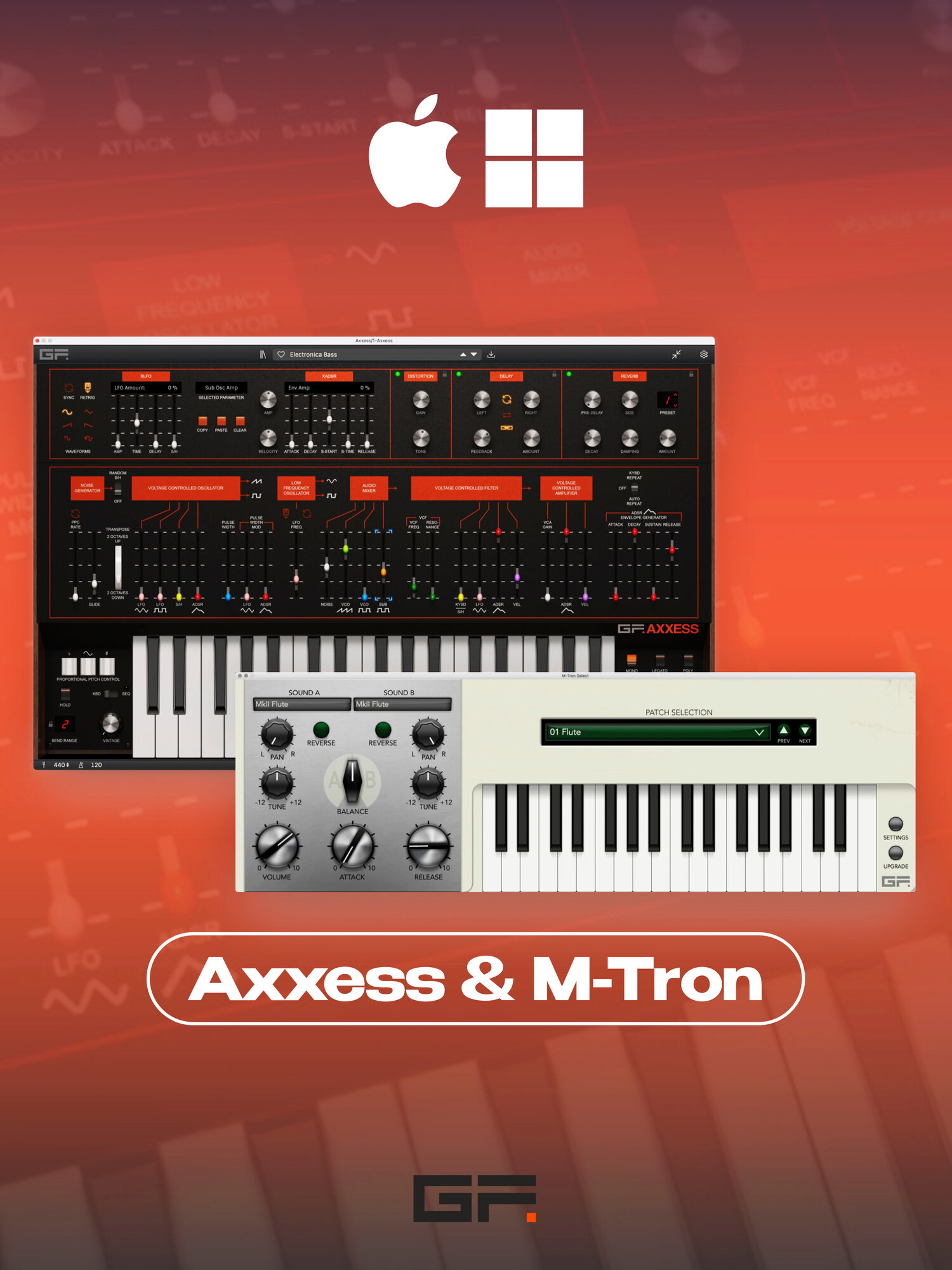 G-Force Axxess & M-tron Select (Лицензионный ключ) бессрочная активация, для Windows & macOS