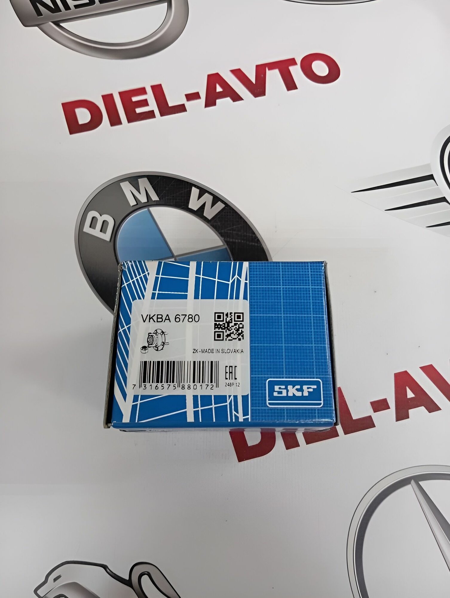 Подшипник передней ступицы колеса VKBA 6780 с интегрированным датчиком ABS