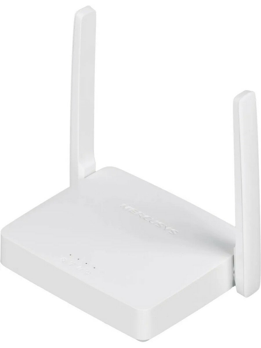 Маршрутизатор MERCUSYS MW302R (N300, 2.4 ГГц, многорежимный Wi-Fi, 2 LAN) (MW302R)