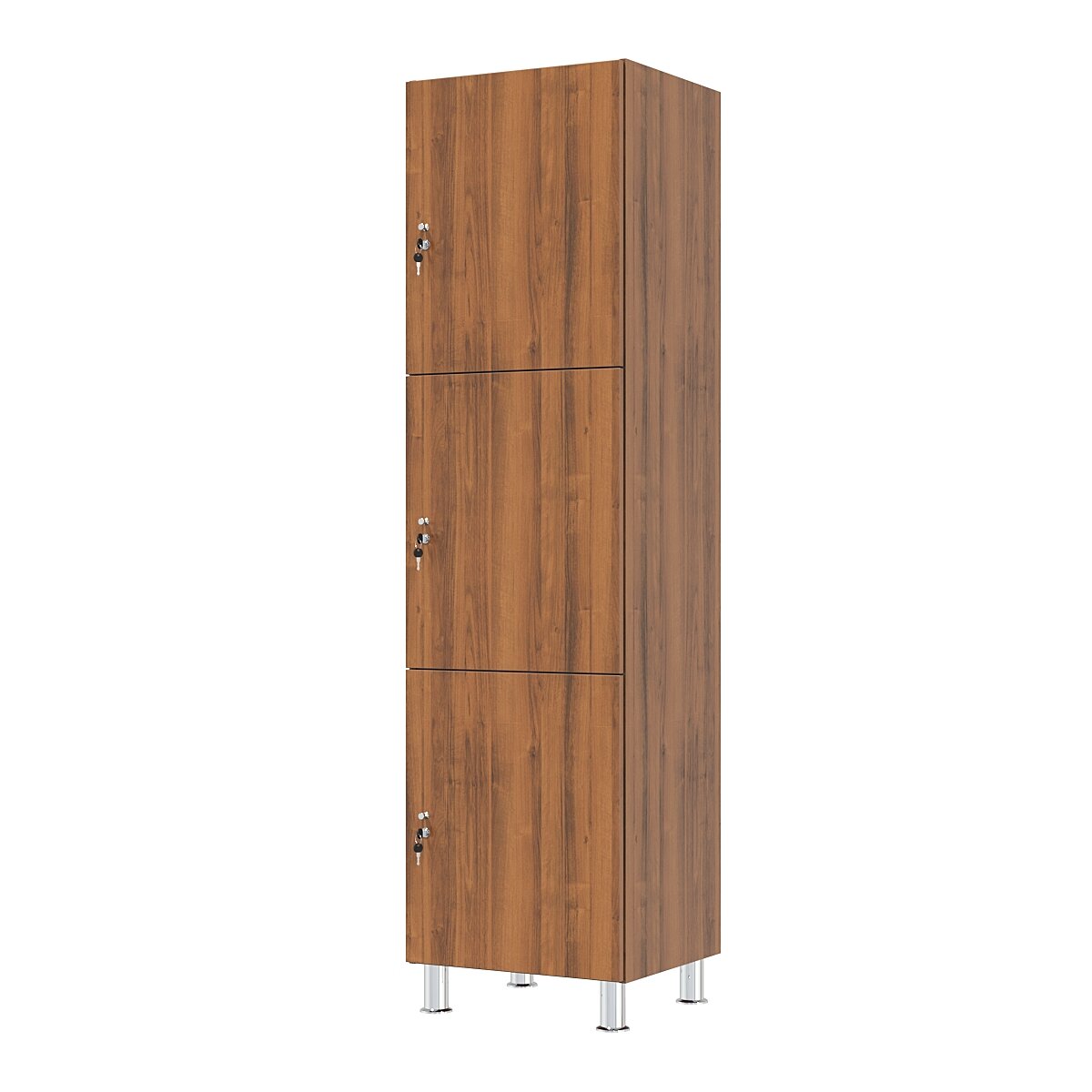 Шкаф для раздевалок "фитнес" №4, Орех. Производитель товара - компания Westcom.