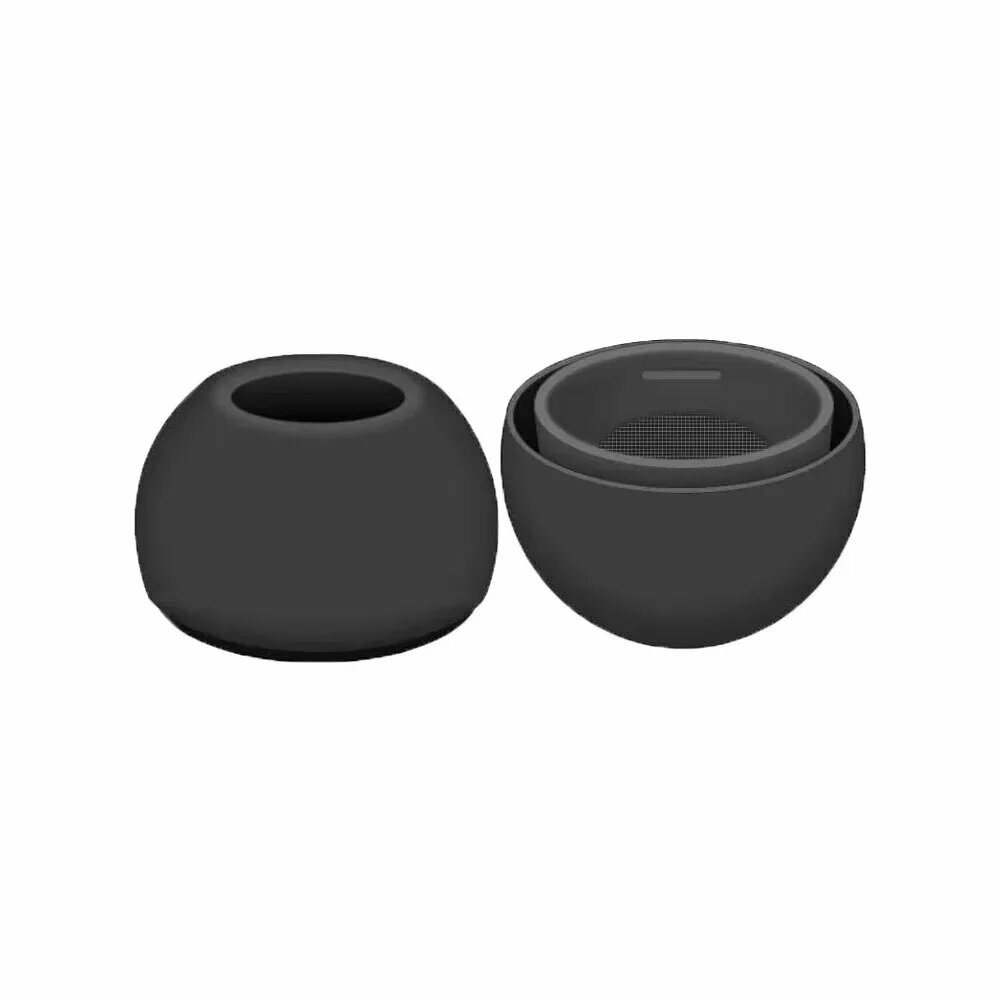 Силиконовые амбушюры для AirPods Pro 3 Black-S