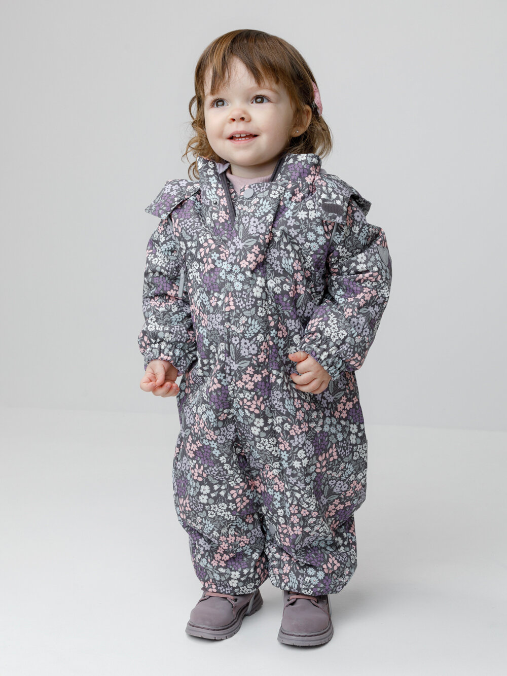 Комбинезон утеплённый мембранный утепленный для девочки