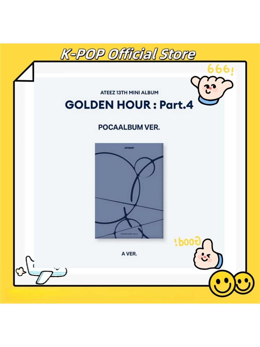 Альбомы ATEEZ - 13th Mini Album GOLDEN HOUR Part 4