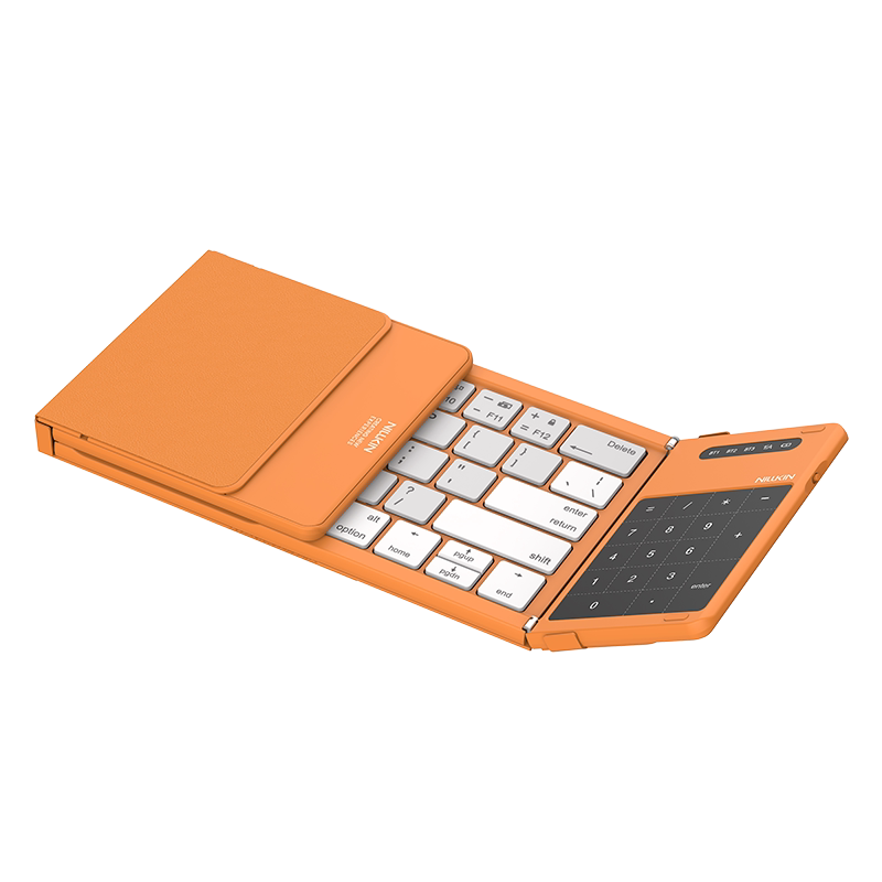 Портативная складная Bluetooth-клавиатура с тачпадом, подходящая для планшетов iPad, мобильных телефонов iPhone и