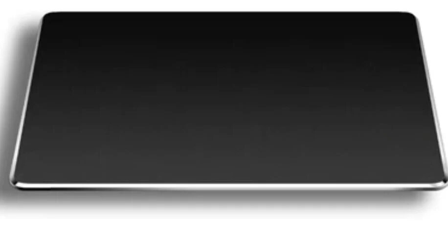 Металлический коврик для мыши Apple, совместимый с Magic Mouse, из алюминиевого сплава, для компьютеров Mac черный