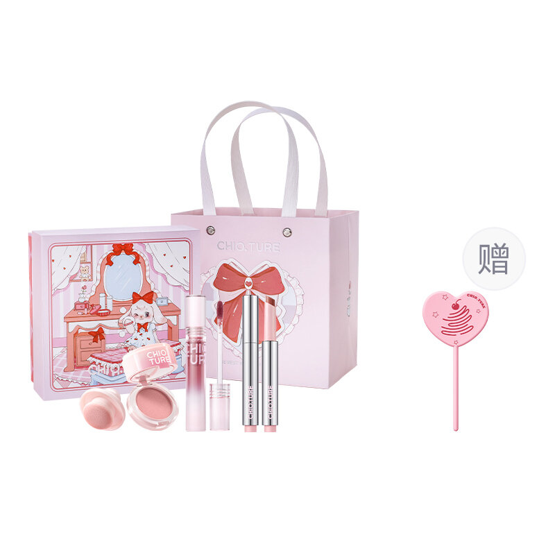 Набор для макияжа женский CHIOTURE Makeup Joy натуральный стойкий прозрачный