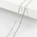 Цепочка для страз Beadia Серебряный, SS6.5(width 2mm), White