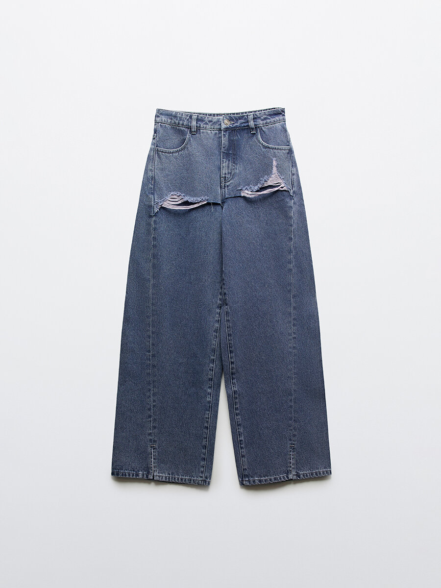 Джинсы багги young 